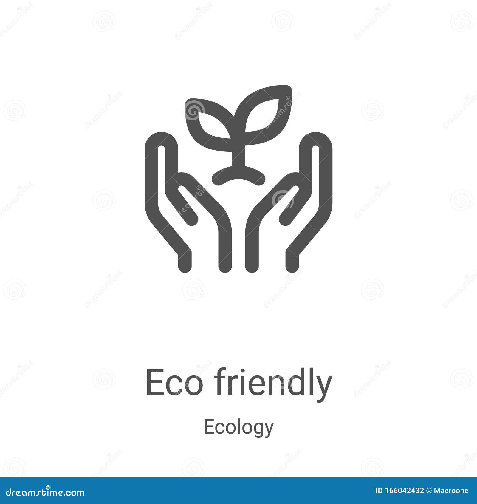 Eco Friendly Icon Vector from Ecology Collection. Thin Line Eco ...