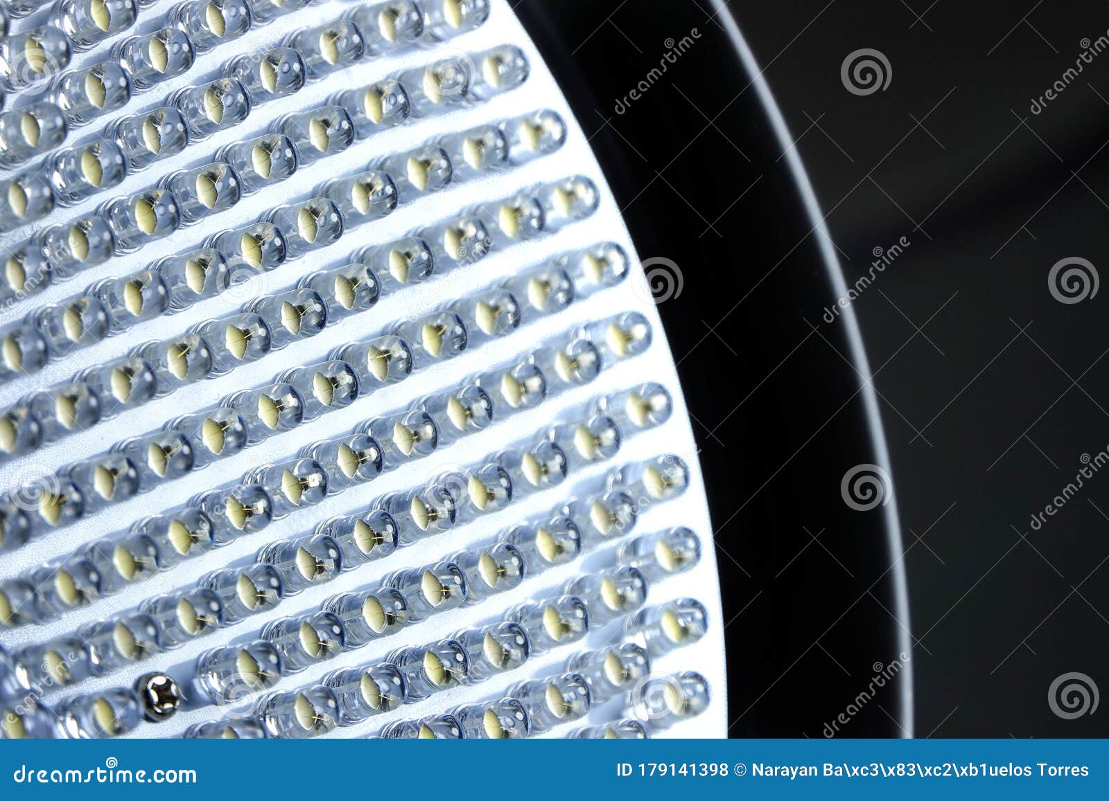 Led Lamp in White Background, Led Light Concept Stock Photo - Image of ...