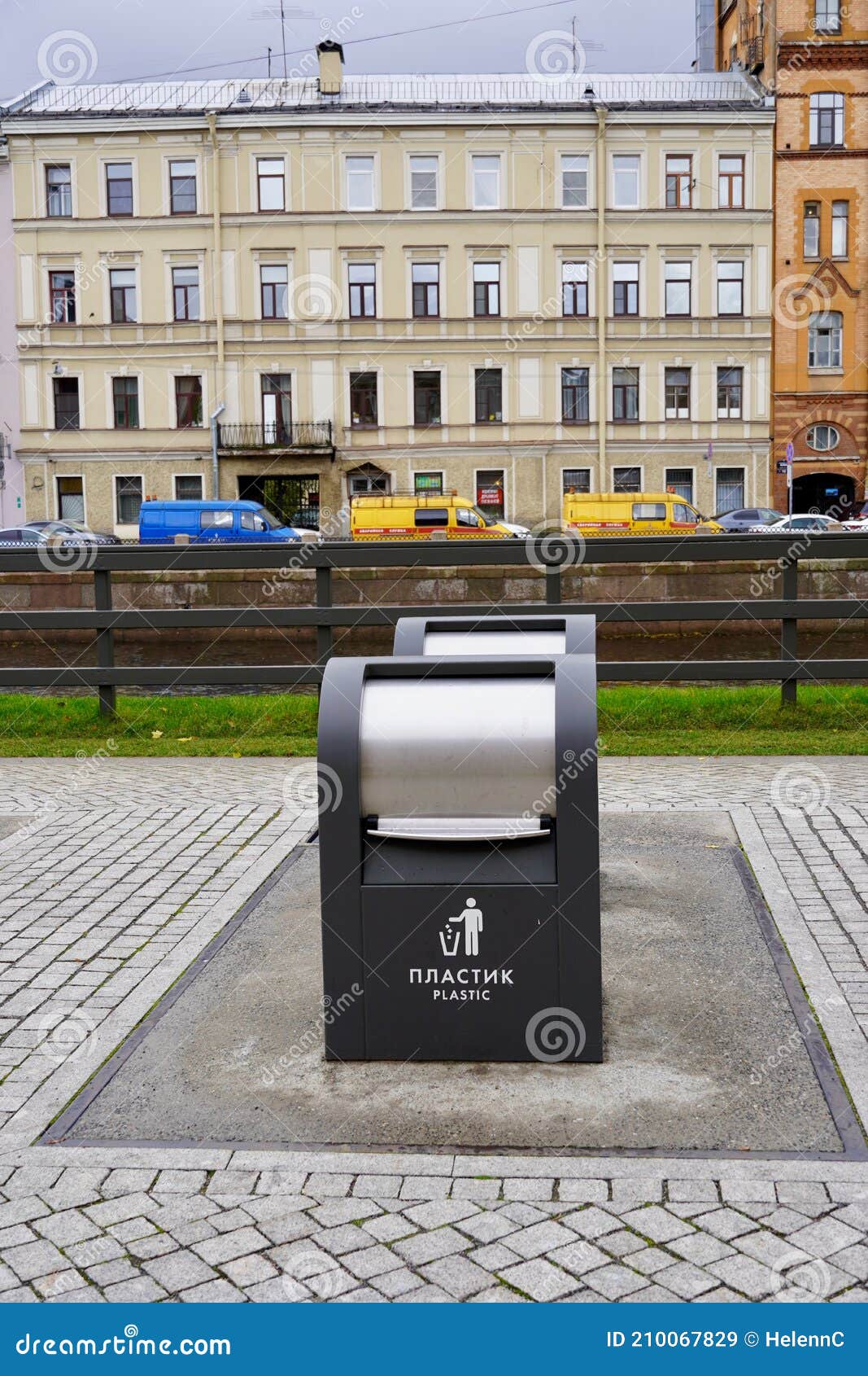 Eco-friendly Modern Container/bins for Separate Collection of Garbage ...