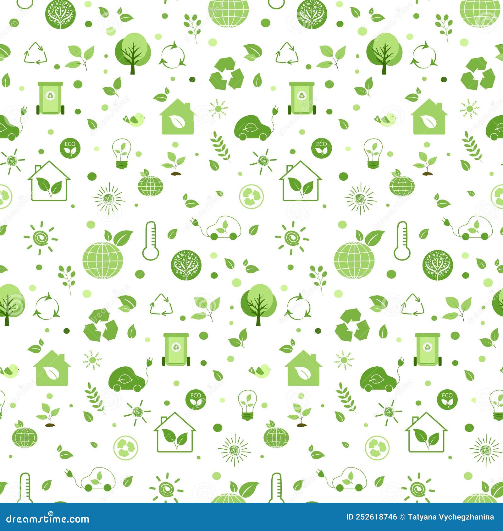 Eco friendly vector stock vector. Illustration of energy - 252618746