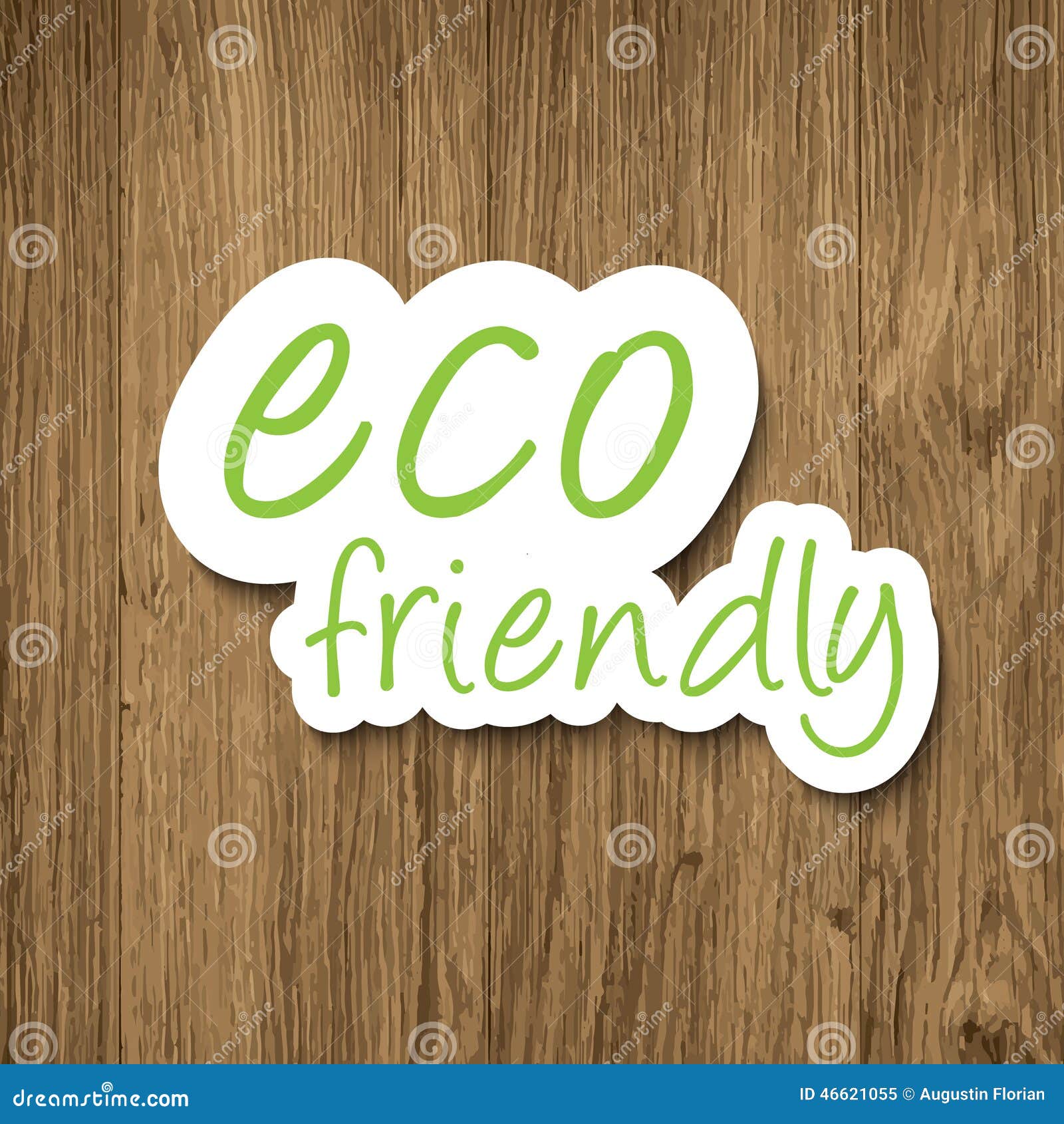 Eco friendly sign stock vector. Illustration of factory - 46621055