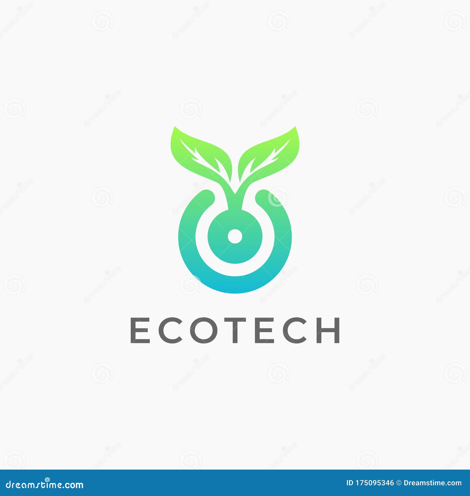 Eco Friendly Technology Logo Stock Vector - Illustration of concept ...