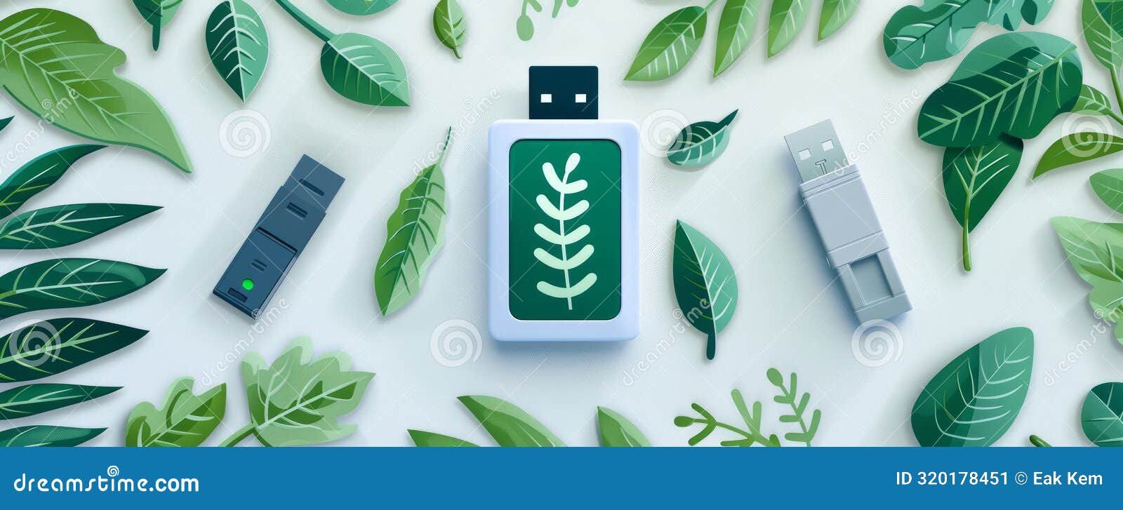 Greentech And Envirotech - Green Technologies - Conceptual Illustration ...