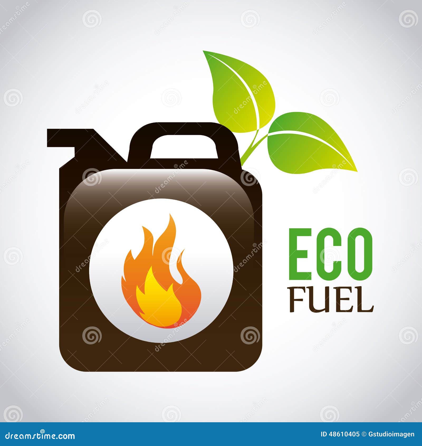 Eco fuel stock illustration. Illustration of graphic - 48610405
