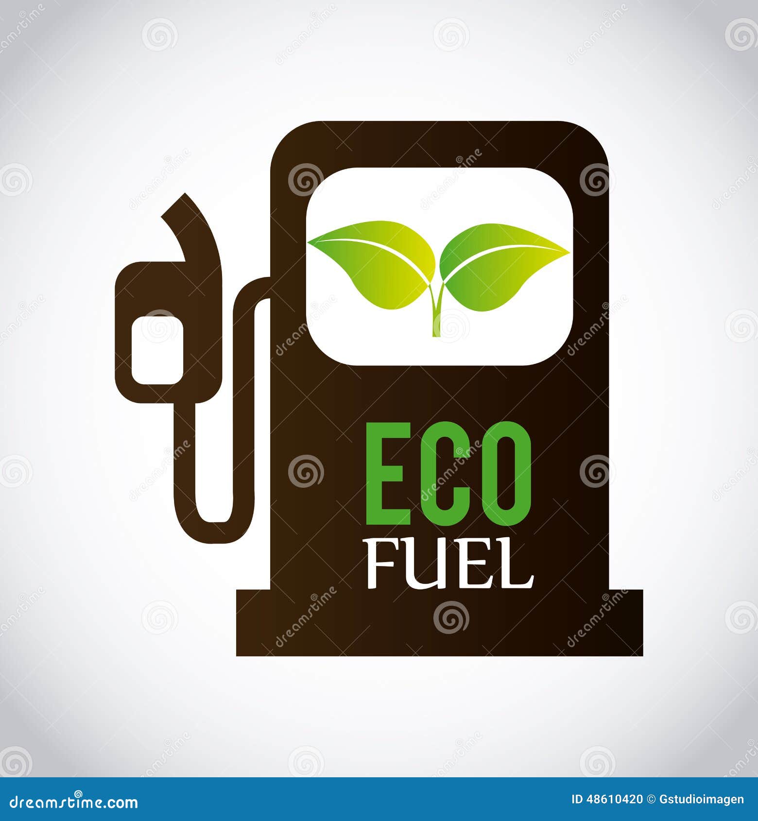 Eco fuel stock illustration. Illustration of concept - 48610420