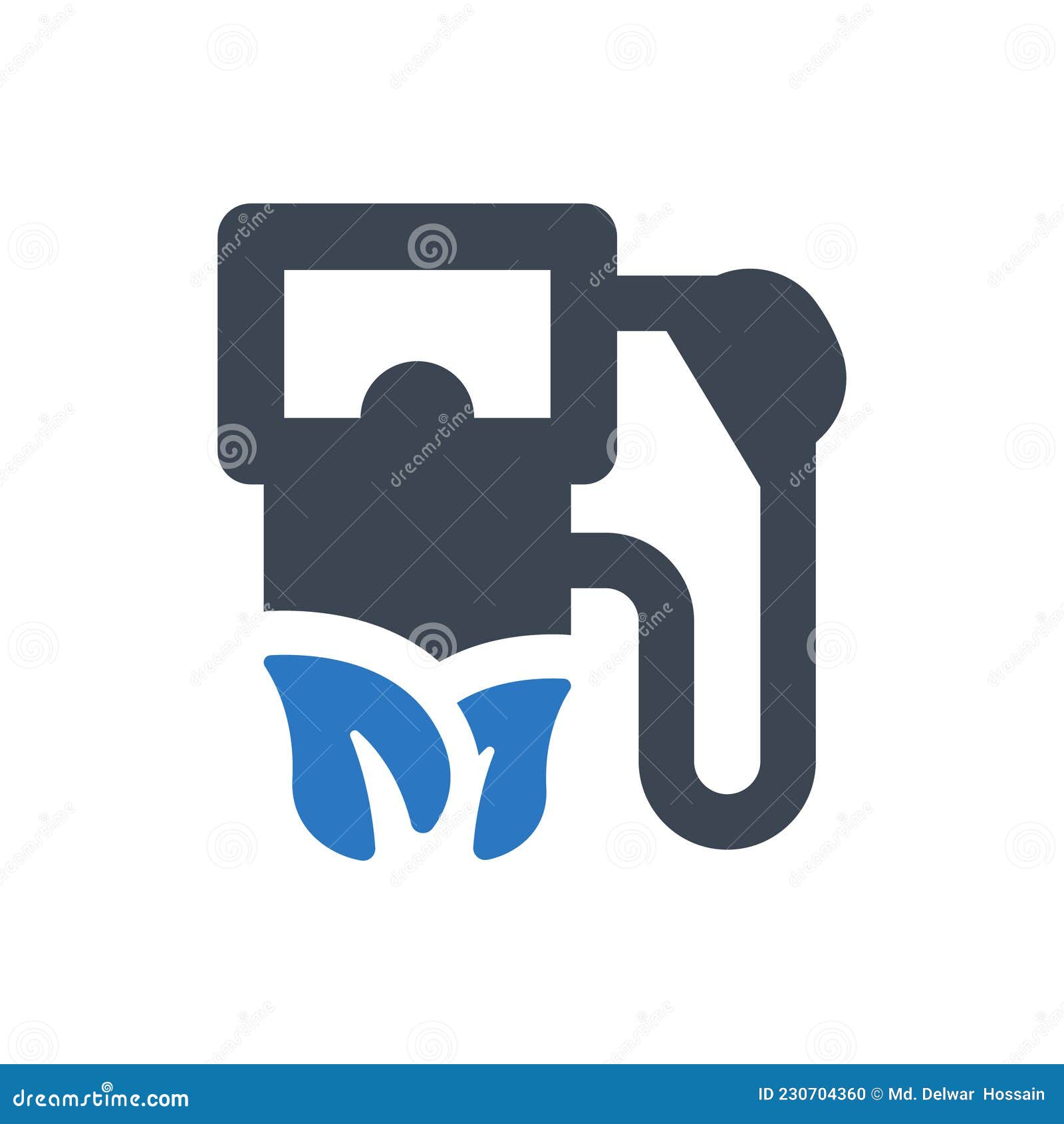 Eco fuel icon stock vector. Illustration of ecology - 230704360