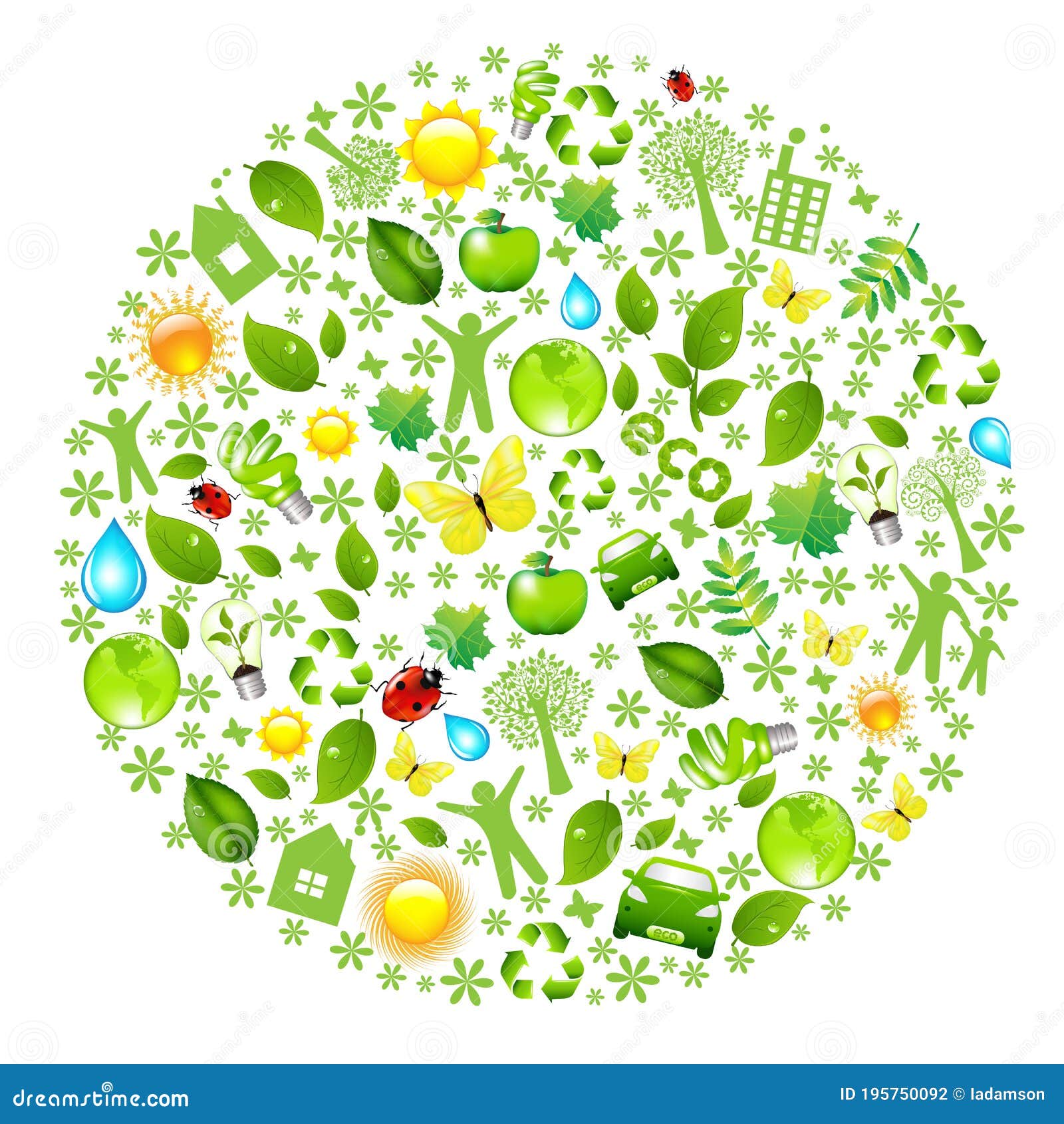 Eco Globe stock vector. Illustration of sprout, ecology - 195750092 Eco Globe stock vector. Illustration of sprout, ecology - 195750092