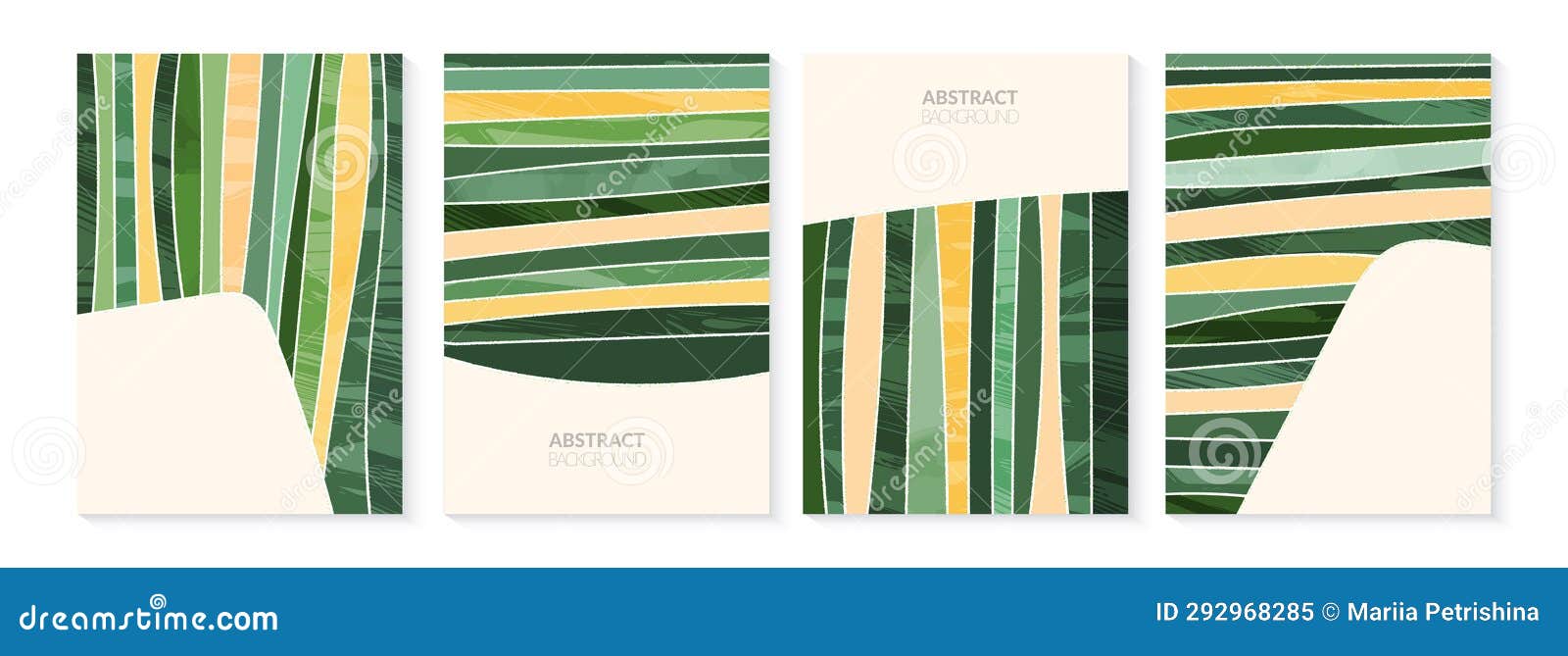 Eco Green Abstract Vector Background. Ecology Poster, Design of ...