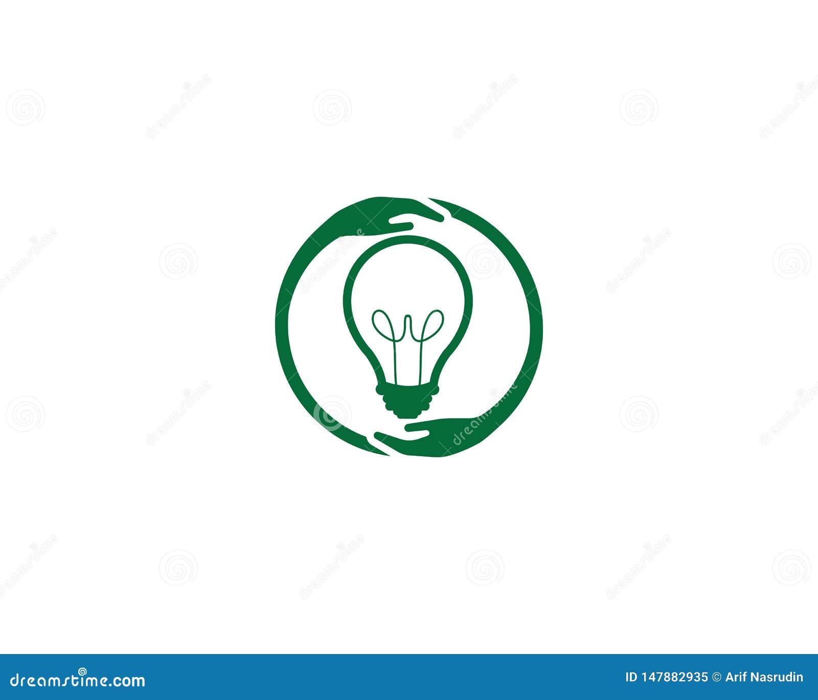 Eco Green Bulb Electrical Template Design Vector Stock Image - Image of ...