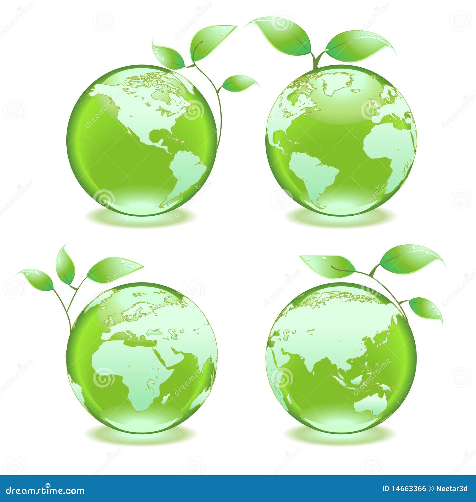 Eco green earth stock vector. Illustration of energizer - 14663366