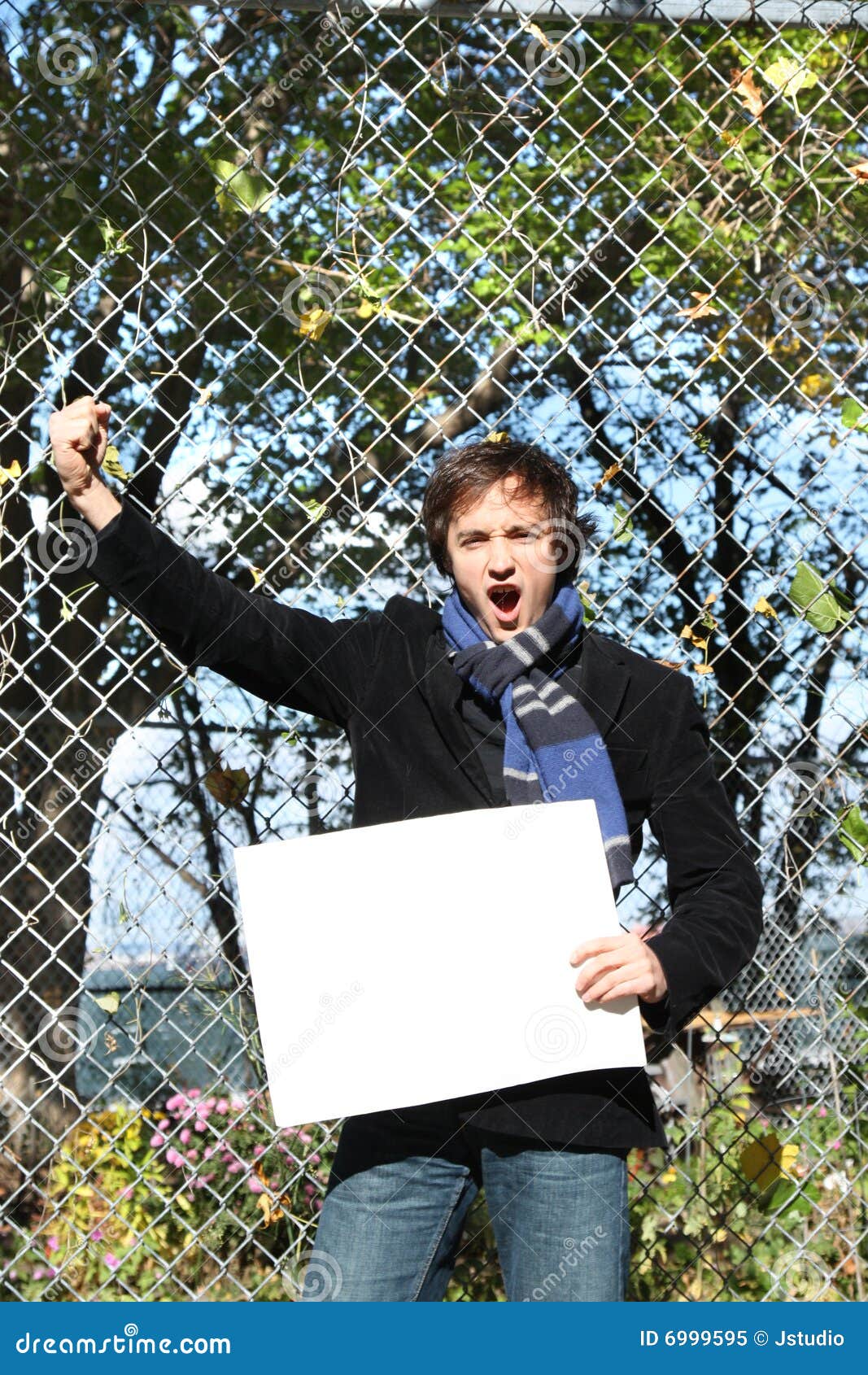 Eco-guy stock image. Image of male, opinion, environmentalist - 6999595