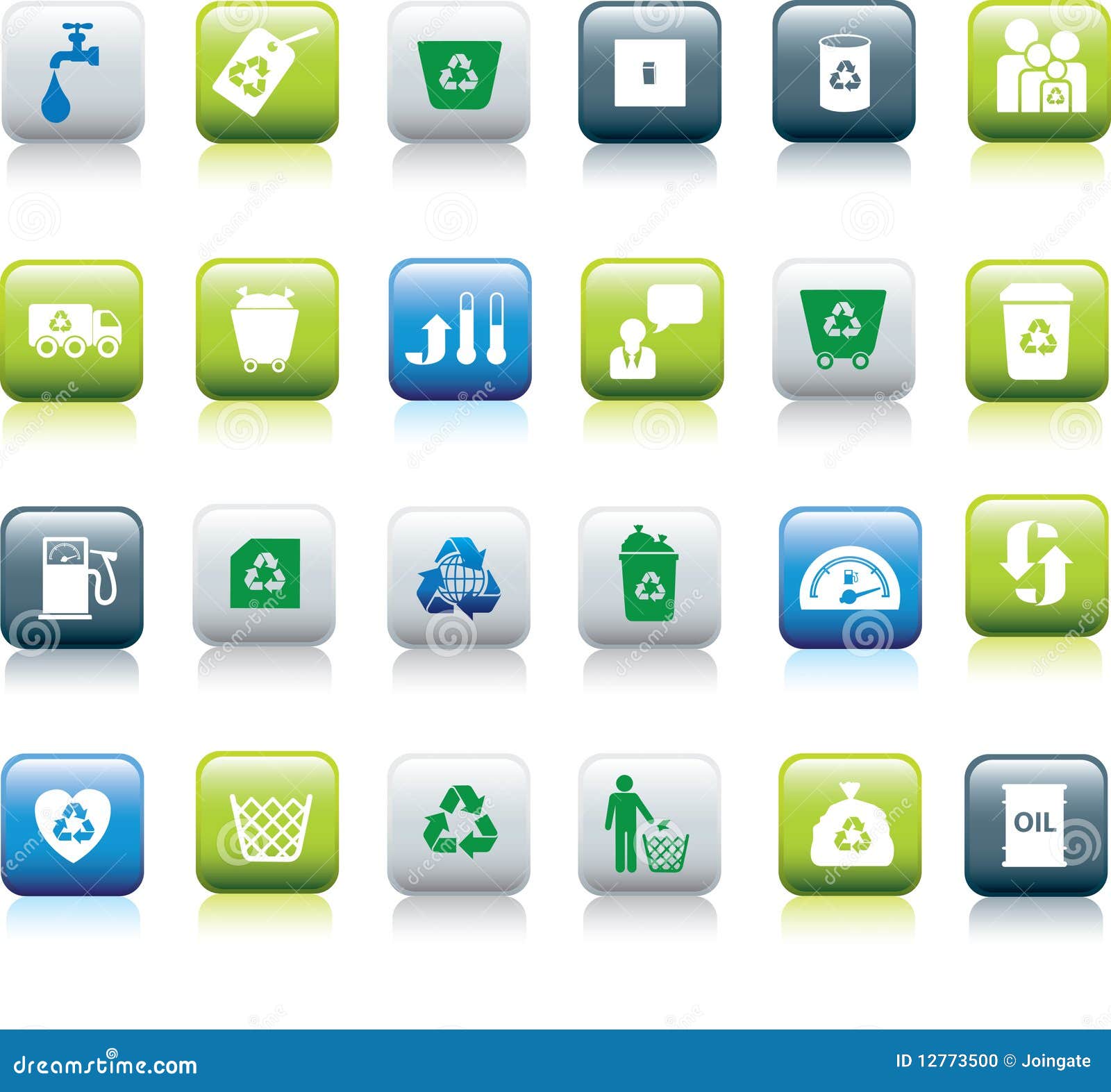 Eco icon set stock vector. Illustration of icon, petrol - 12773500