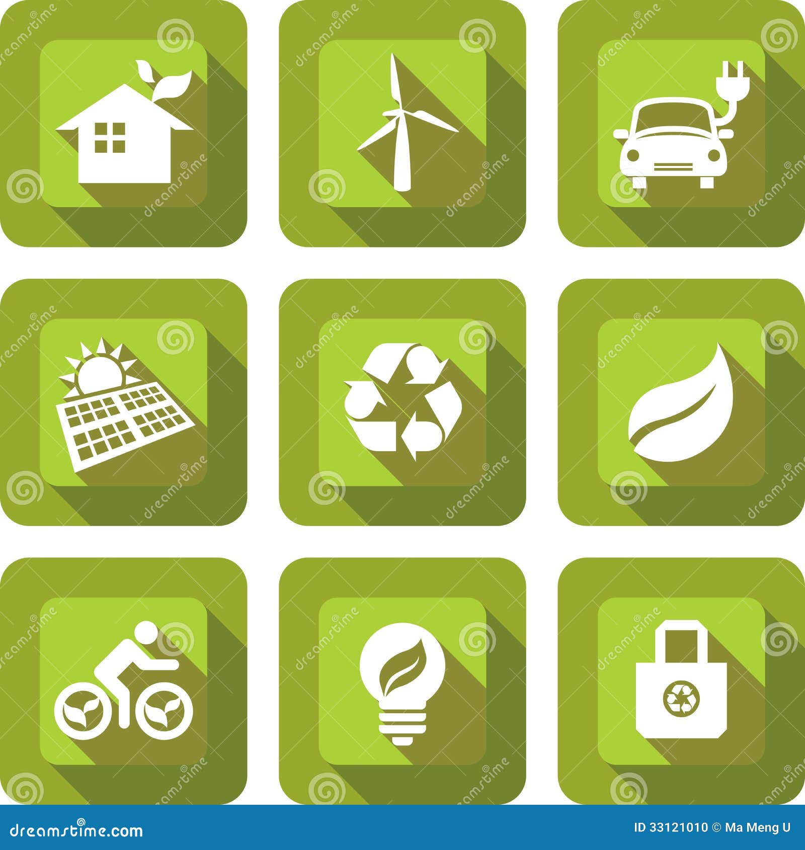 ECO icon sets design stock vector. Illustration of bulb - 33121010