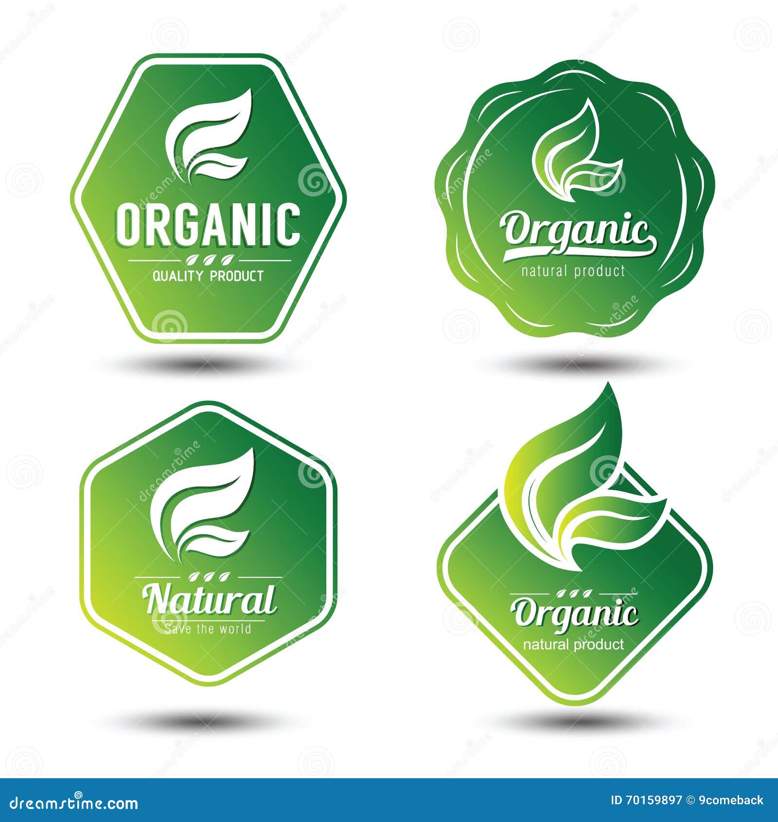 Eco label stock vector. Illustration of stamp, product - 70159897