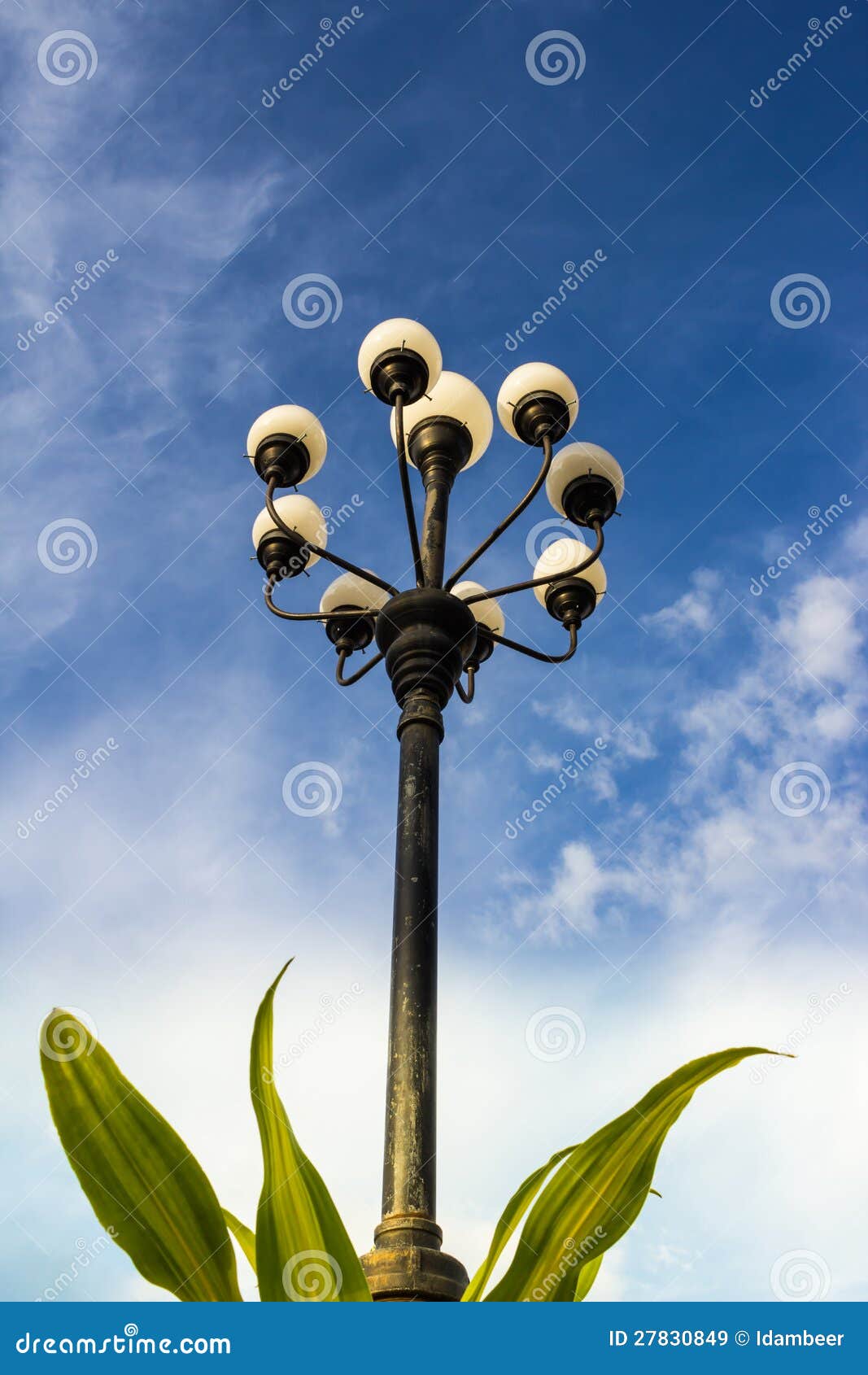 Eco lamp stock image. Image of blue, glass, fresh, ecology - 27830849