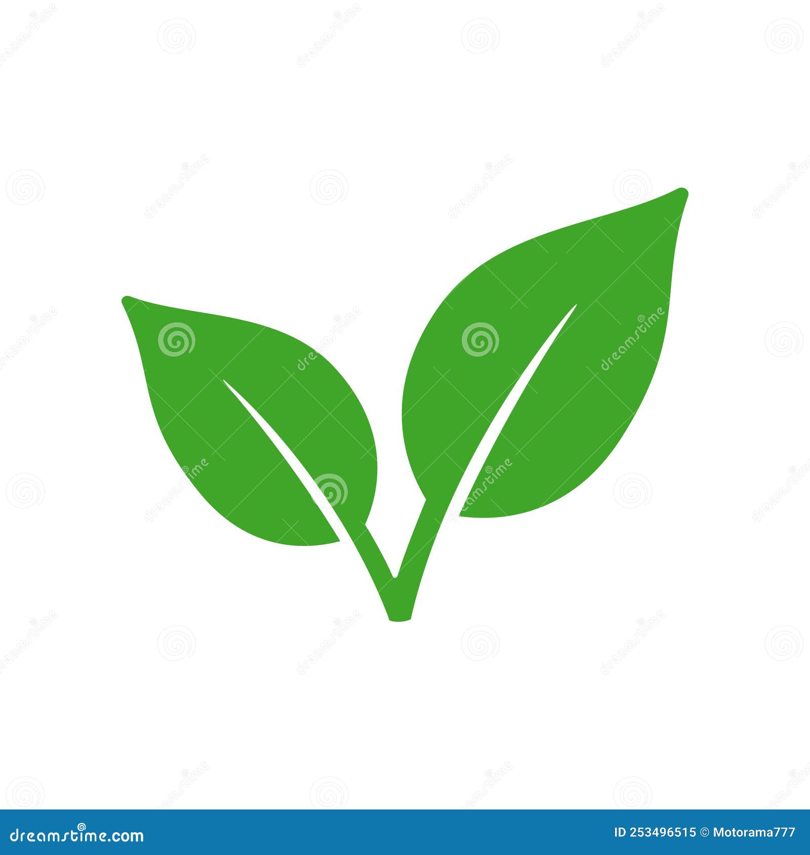 Eco Leaf or Organic Product Icon Stock Vector - Illustration of glyph ...