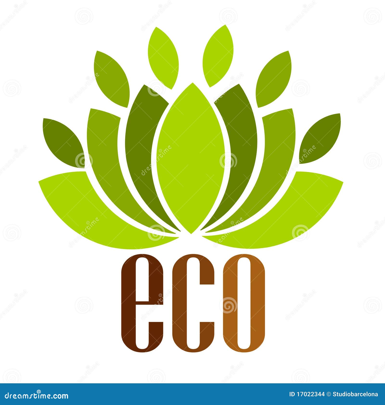 Eco logo stock vector. Illustration of element, generic - 17022344