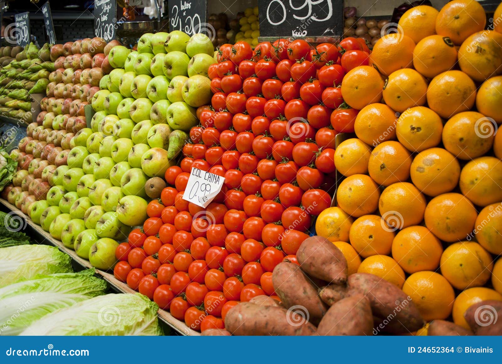 Eco market stock photo. Image of fresh, crate, vegetable - 24652364