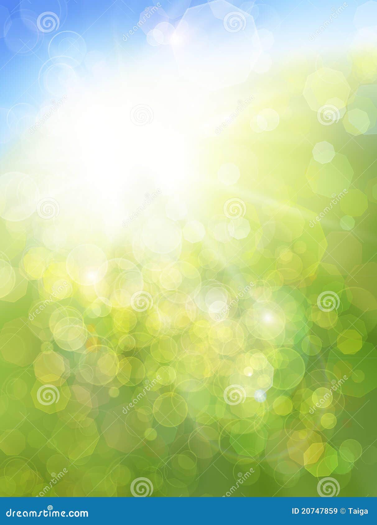 Eco Nature / Green and Blue Abstract Defocused Stock Image - Image of ...