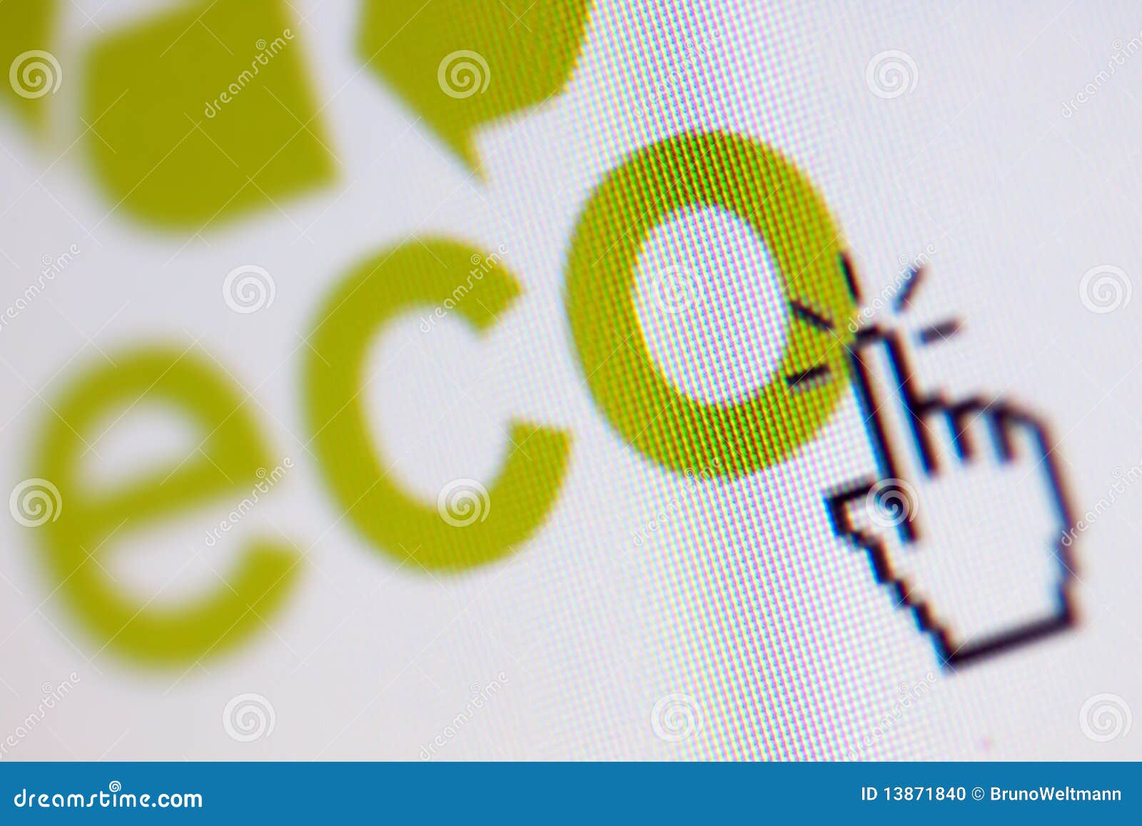 Eco pixels stock photo. Image of drop, digital, clean - 13871840