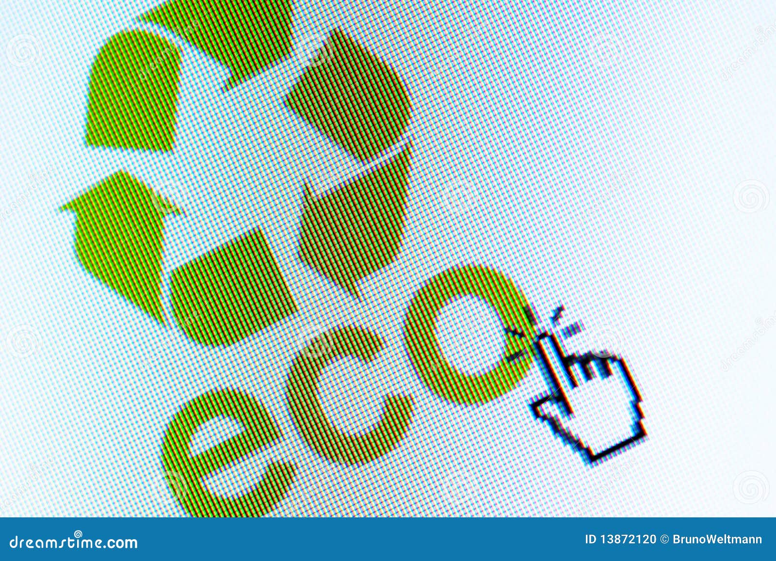 Eco pixels stock photo. Image of green, display, clean - 13872120