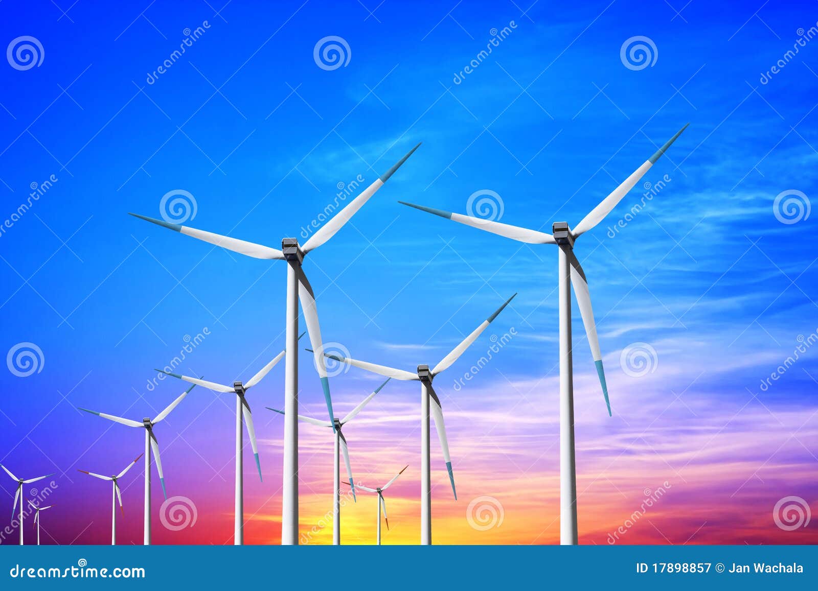 Eco Power stock image. Image of renewable, power, blue - 17898857