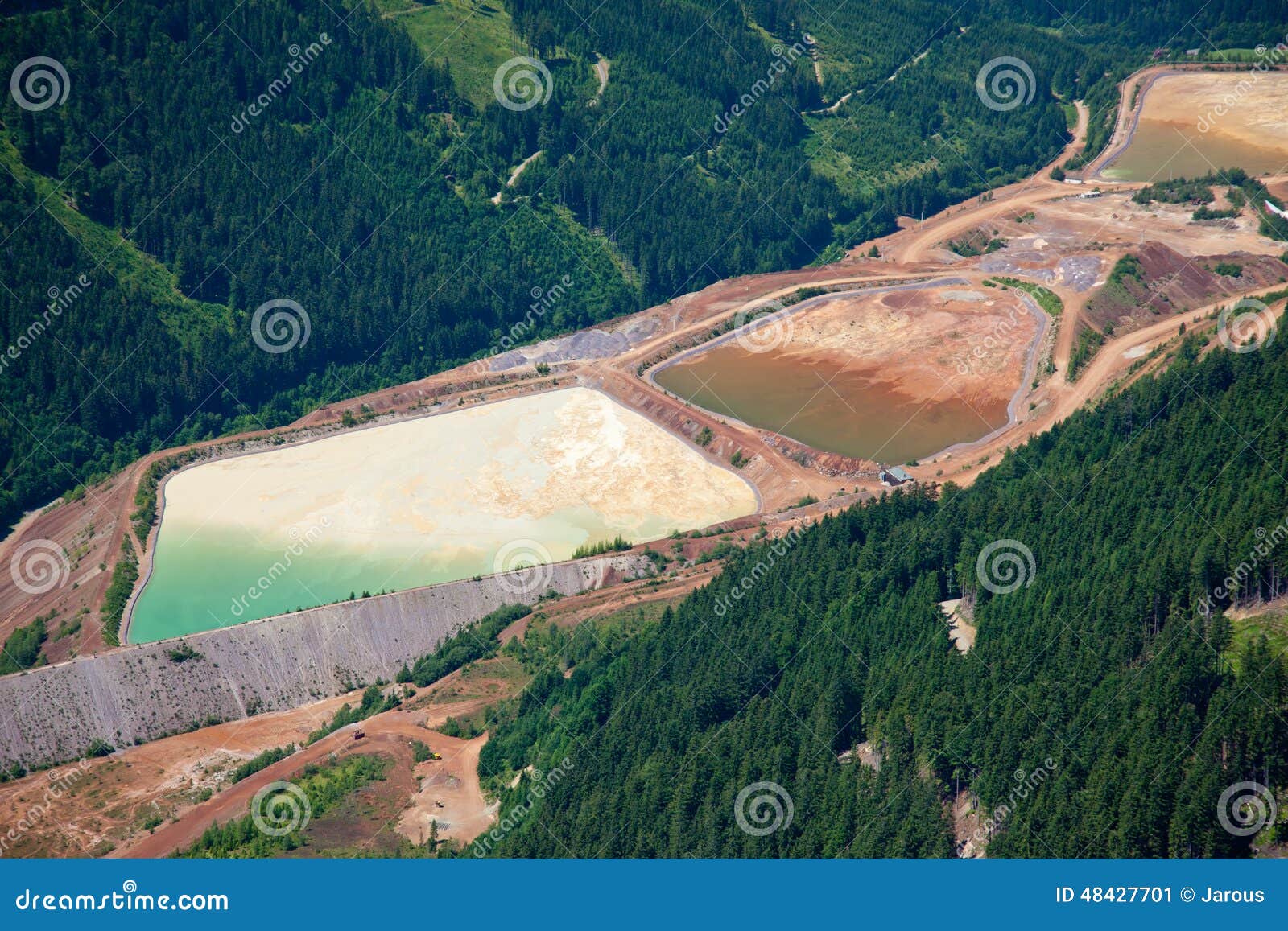 Eco problem- mine waste stock image. Image of industry - 48427701