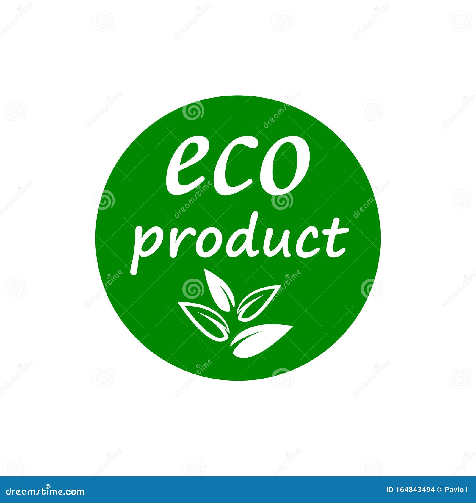 Eco Product Button Icon, Green Leaf of a Tree â€“ Vector Stock ...