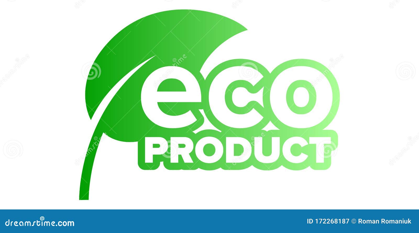 Eco Product Vector Package Label Design Stock Illustration ...