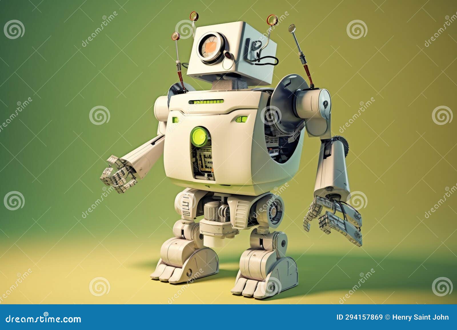 Eco-Robots Pioneering Sustainable Waste Management Solutions Stock ...