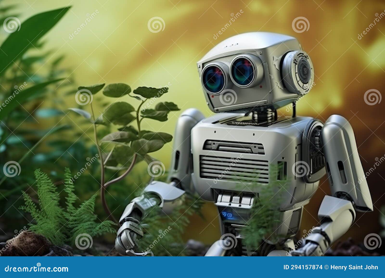 Eco-Robots Pioneering Sustainable Waste Management Solutions Stock ...