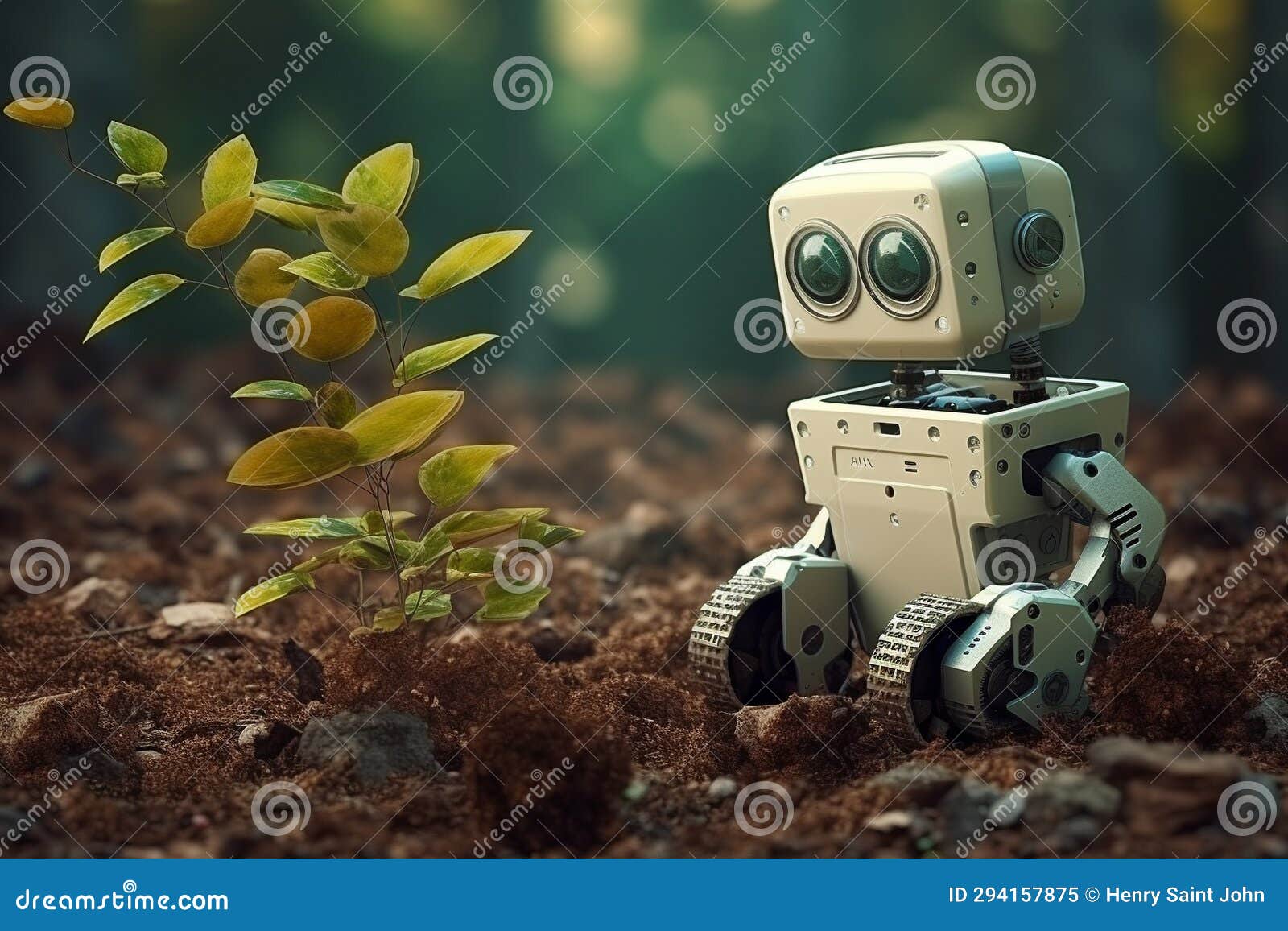 Eco-Robots Pioneering Sustainable Waste Management Solutions Stock ...