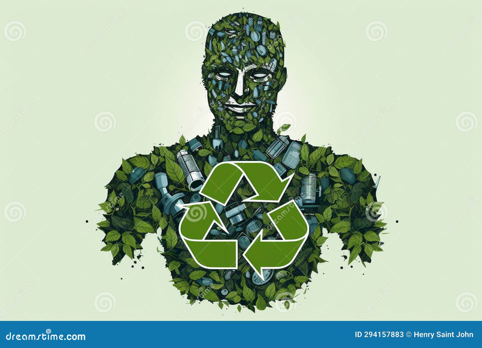 Eco-Robots Pioneering Sustainable Waste Management Solutions Stock ...
