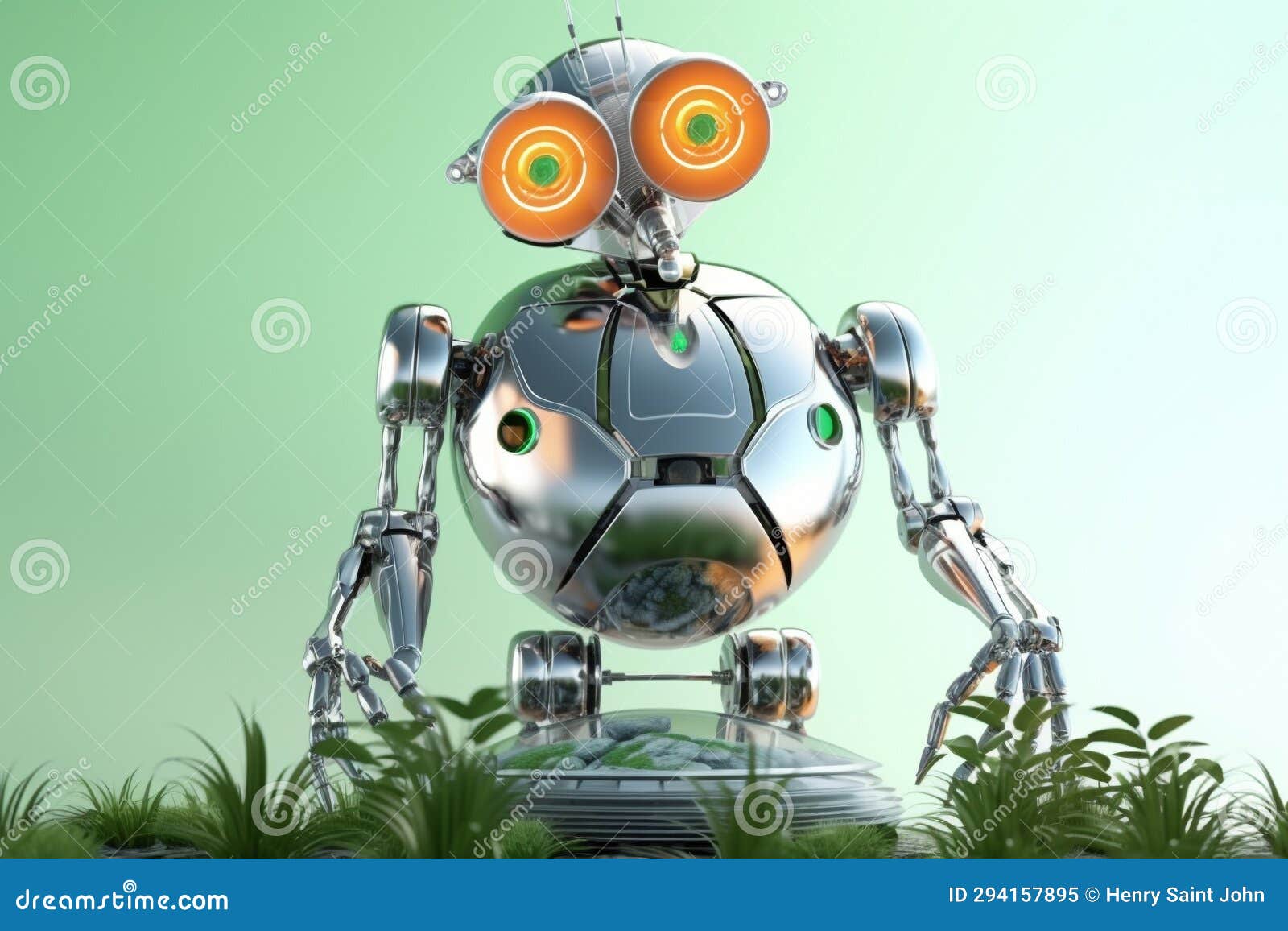 Eco-Robots Pioneering Sustainable Waste Management Solutions Stock ...