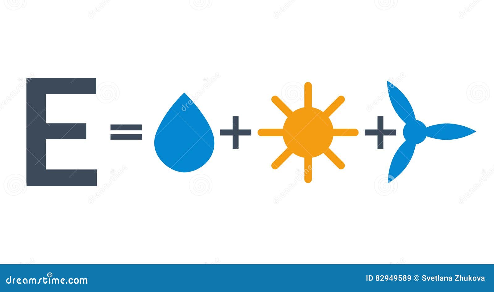 Eco safe energy formula stock vector. Illustration of formula - 82949589