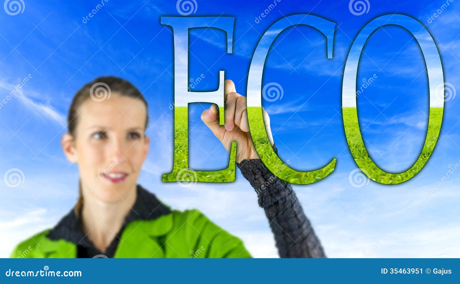 Eco sign stock image. Image of natural, ecology, global - 35463951