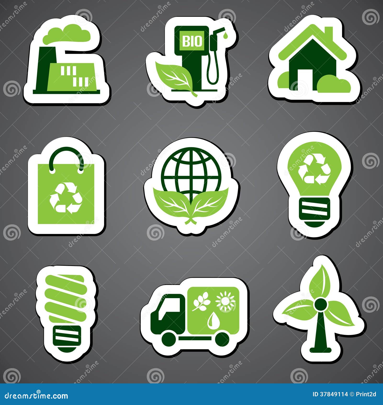 Eco sticker label stock vector. Illustration of classic - 37849114