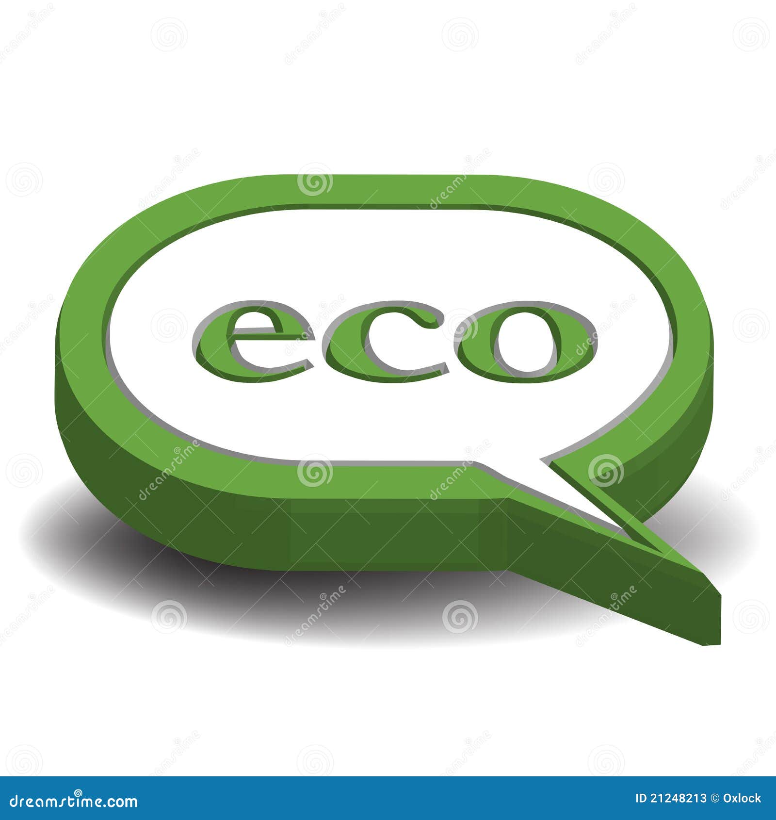 Eco symbol stock vector. Illustration of webpage, banner - 21248213