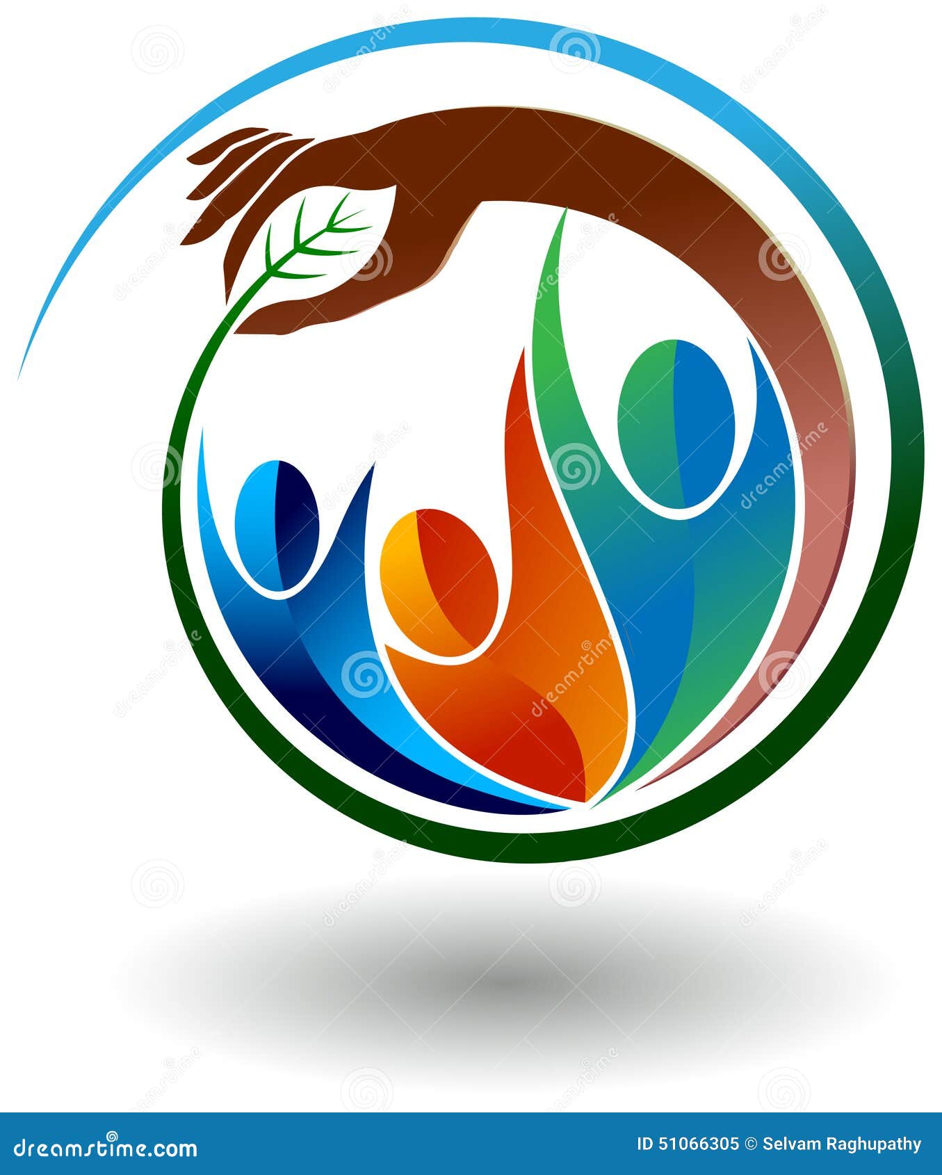 Eco team stock vector. Illustration of environment, assistance - 51066305