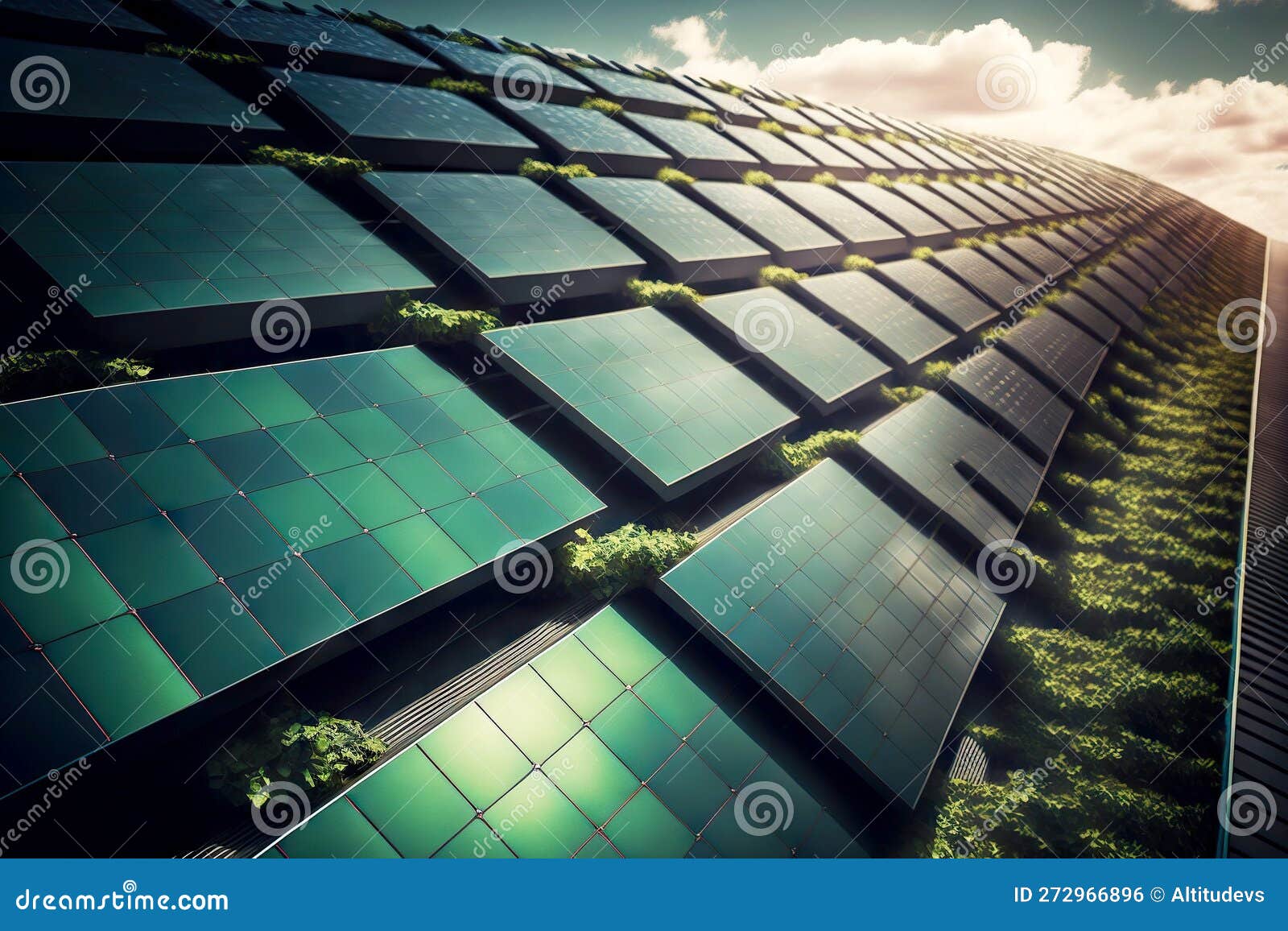 Eco Technology Alternative Sources of Electricity Solar Panel Stock ...