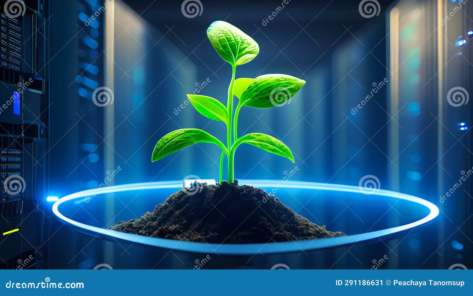 Eco Technology, Green it, Nature Technology, and Ecology Concept ...