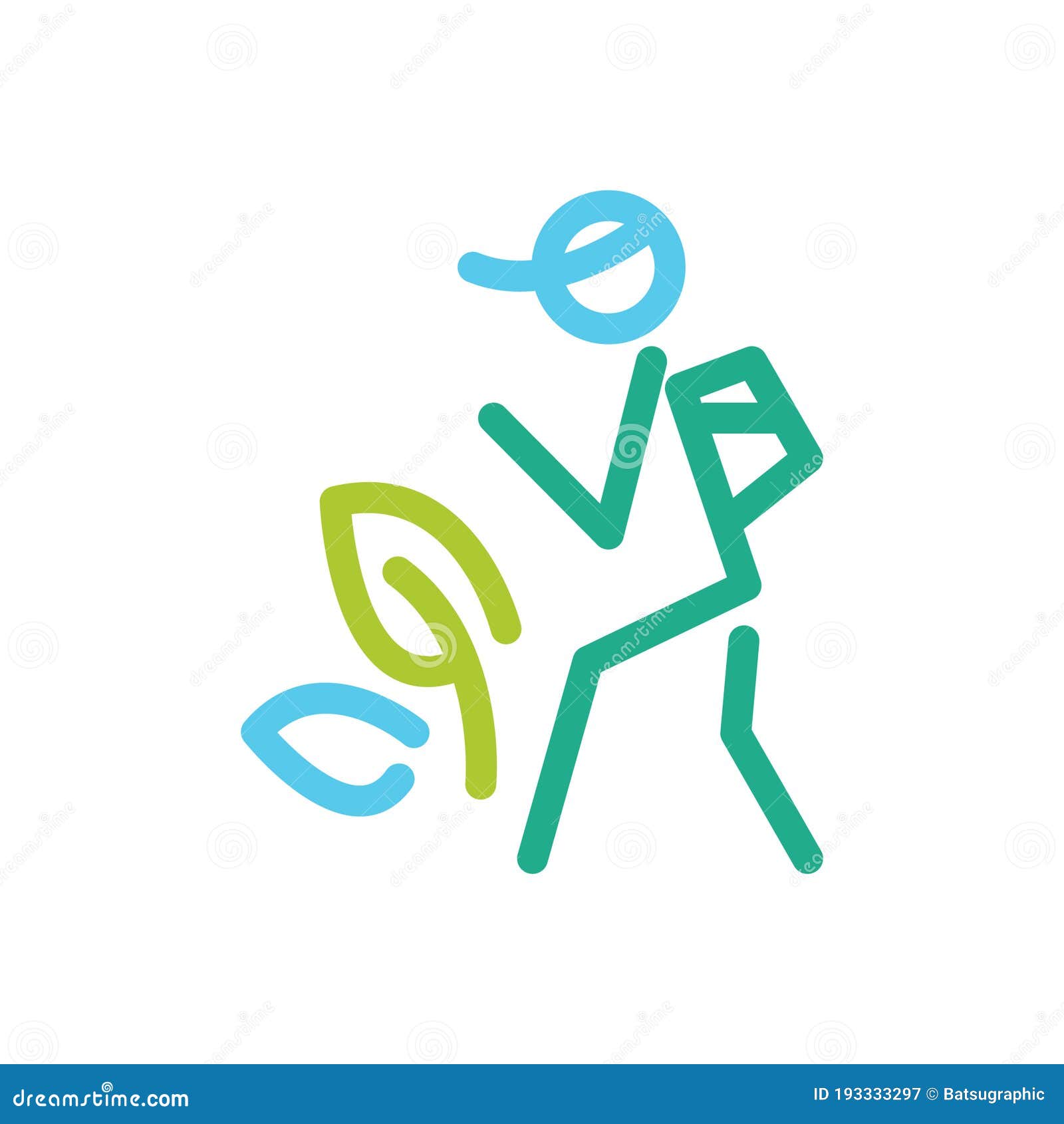 Eco Tourism Vector Icon Logo Design Stock Vector - Illustration of ...