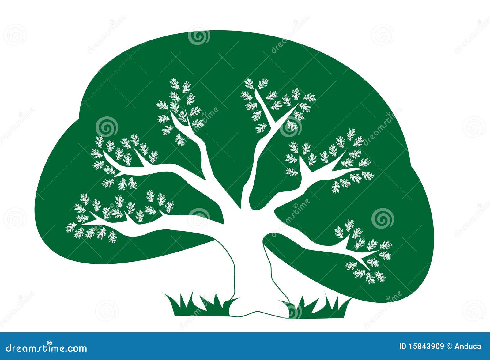 Eco tree stock vector. Illustration of hope, magic, solution - 15843909