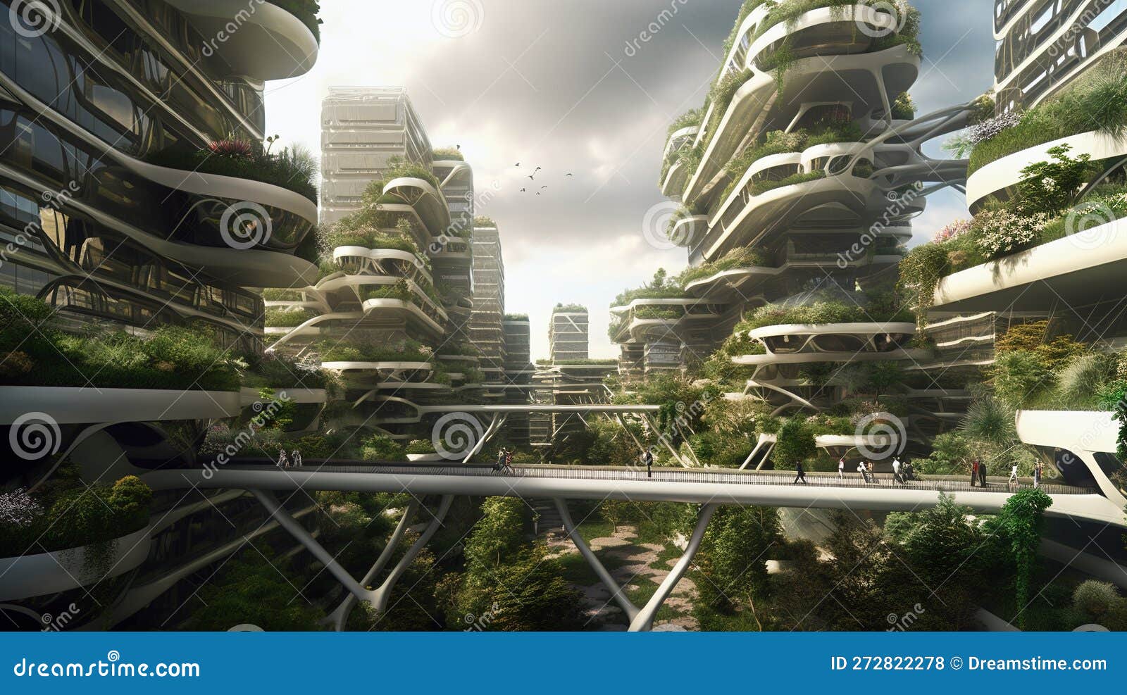 A Vision of a Sustainable Future: the Eco-Friendly City - AI Generated ...