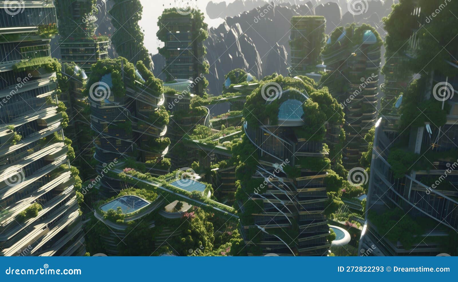 A Vision of a Sustainable Future: the Eco-Friendly City - AI Generated ...