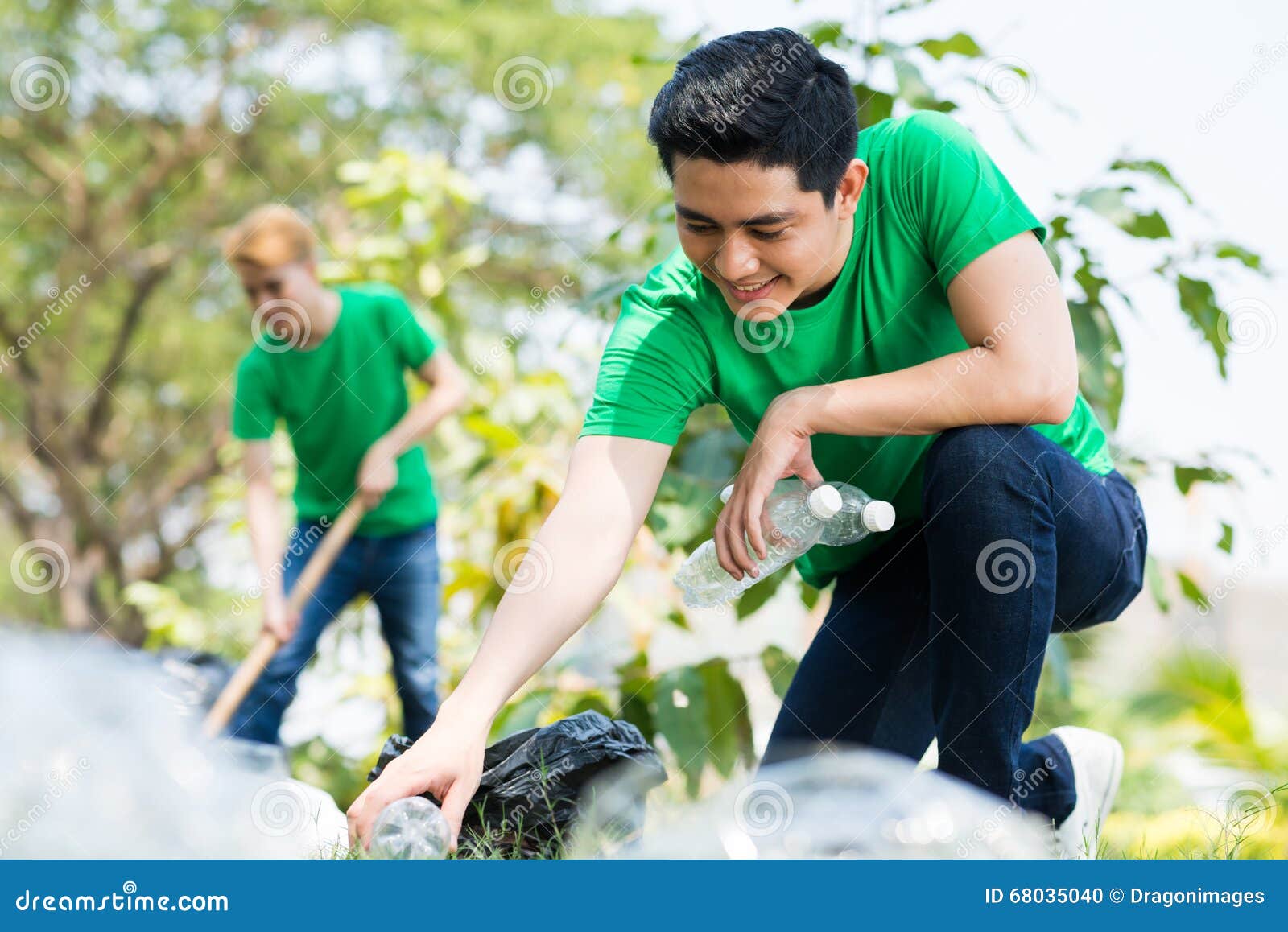 Eco volunteering stock photo. Image of campus, ecology - 68035040