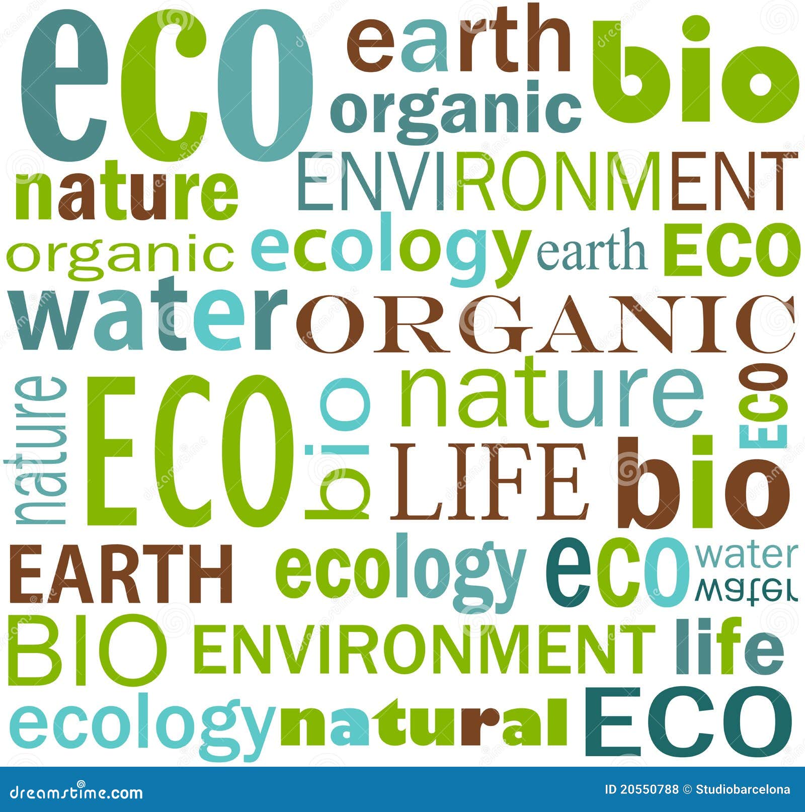 Eco wallpaper stock vector. Illustration of cover, ecology - 20550788