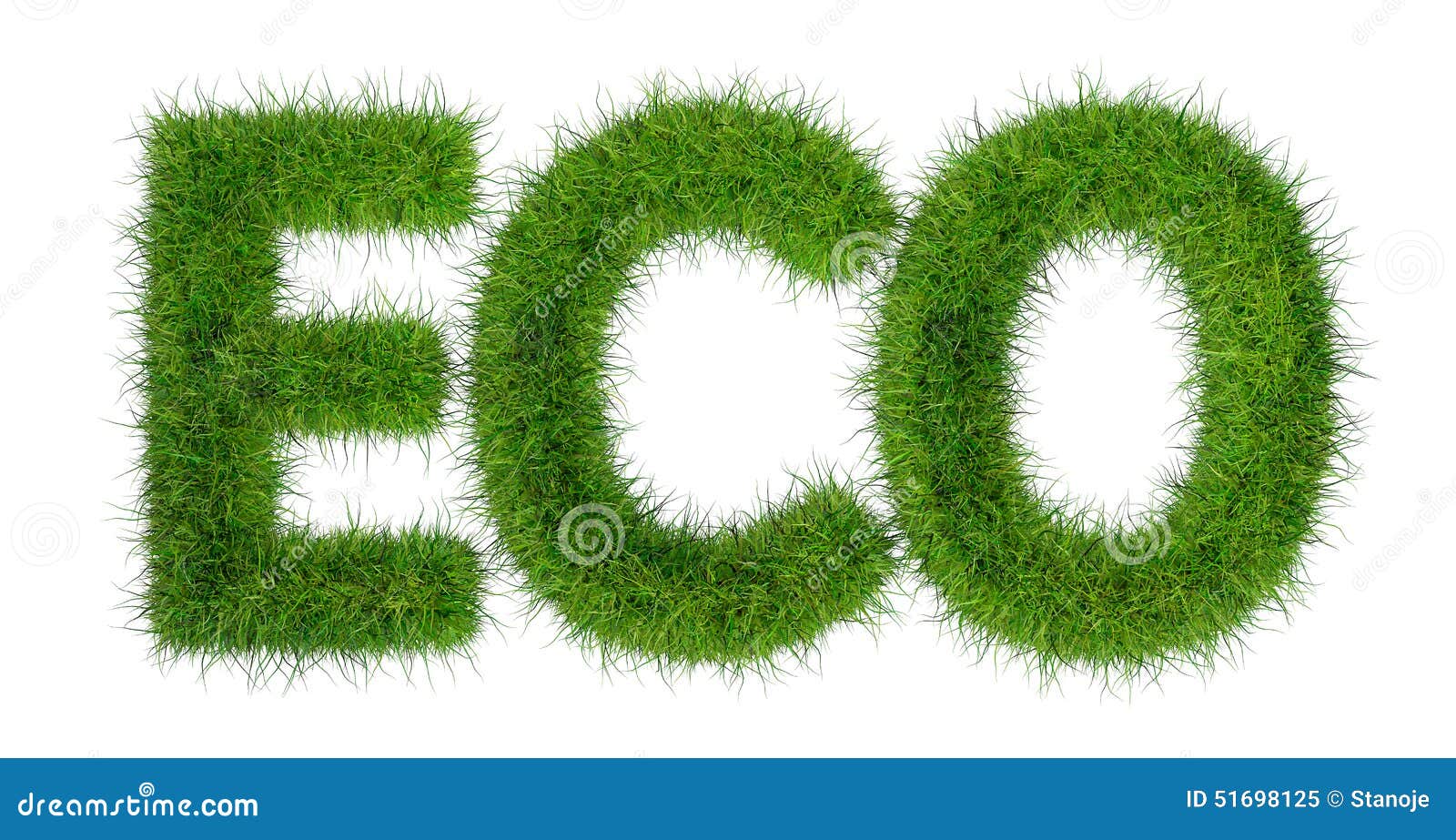 Eco word stock illustration. Illustration of floral, concept - 51698125