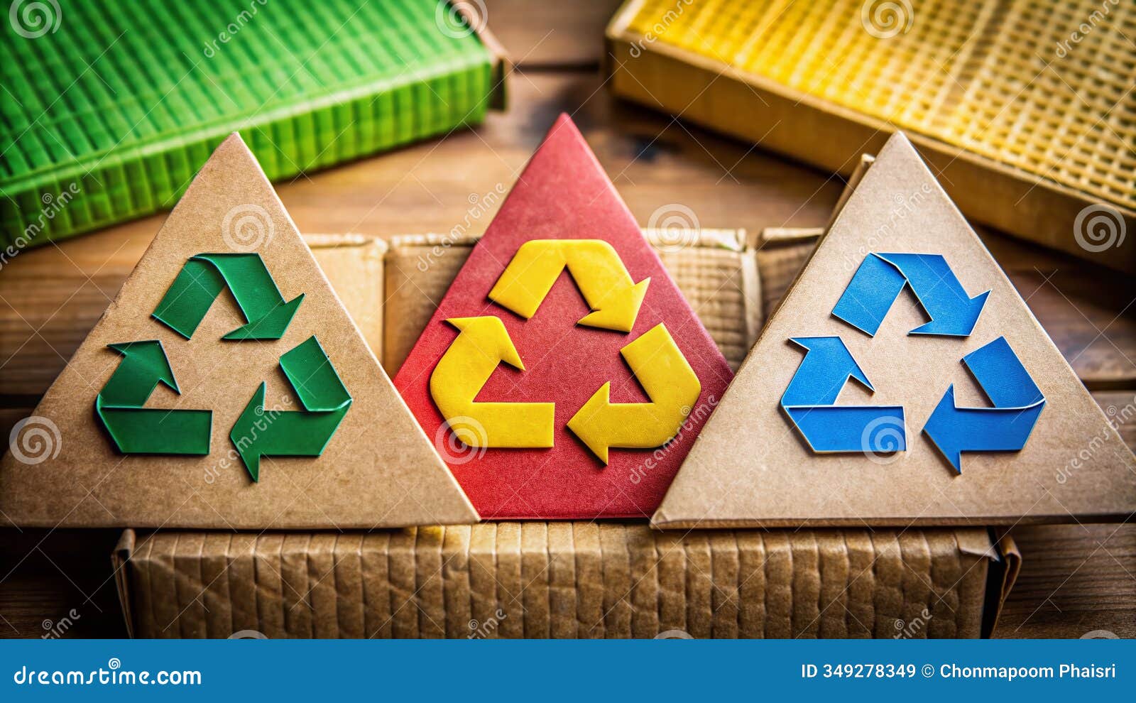 EcoFriendly Packaging Solutions Innovative Recycling Symbols with ...