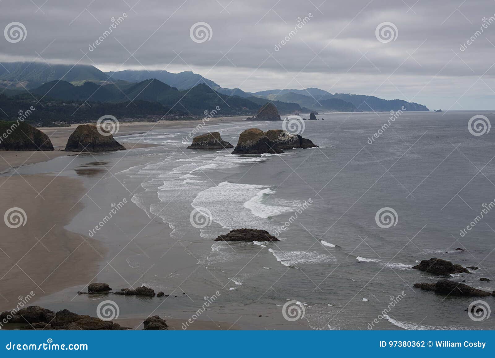 Ecola State Park H stock photo. Image of park, waves - 97380362